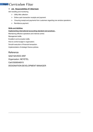 ZEESHAN UPDATED CV | DOC