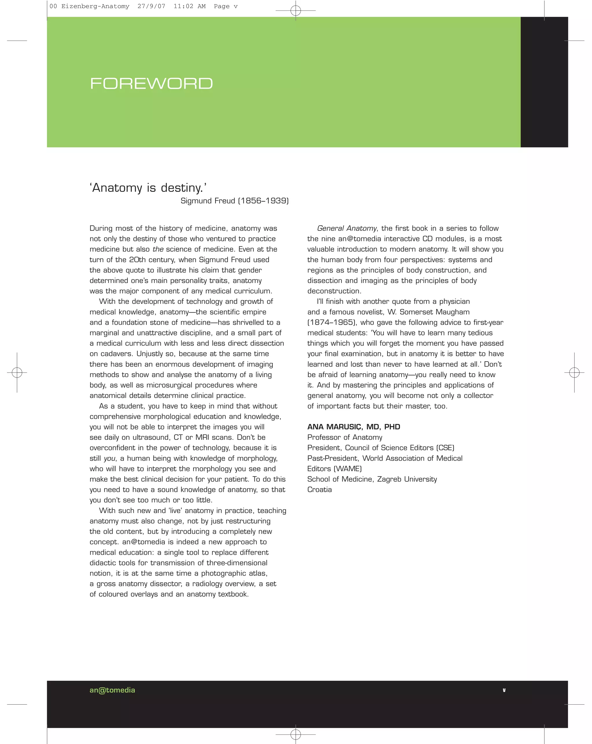 General Anatomy - sample | PDF