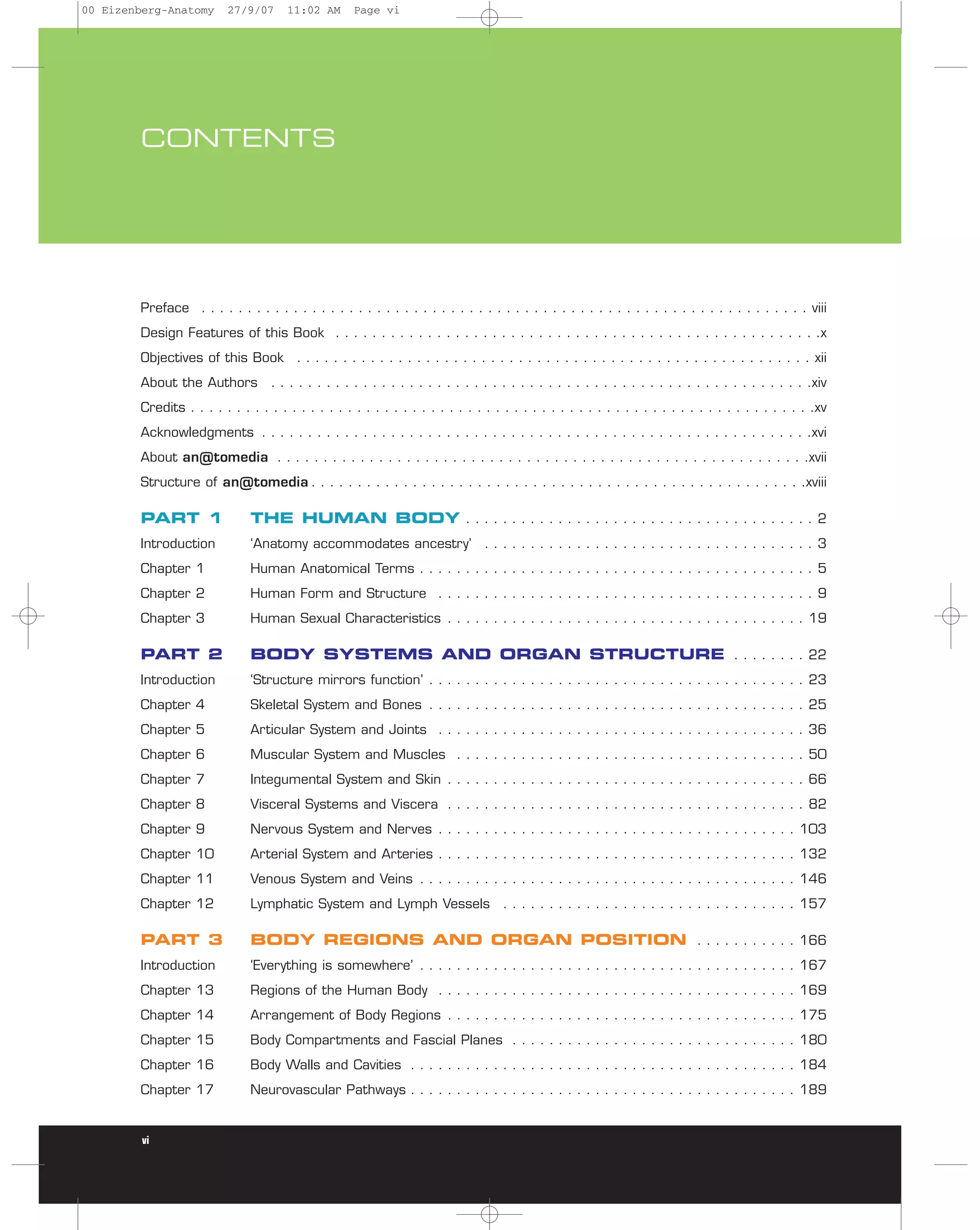 General Anatomy - sample | PDF