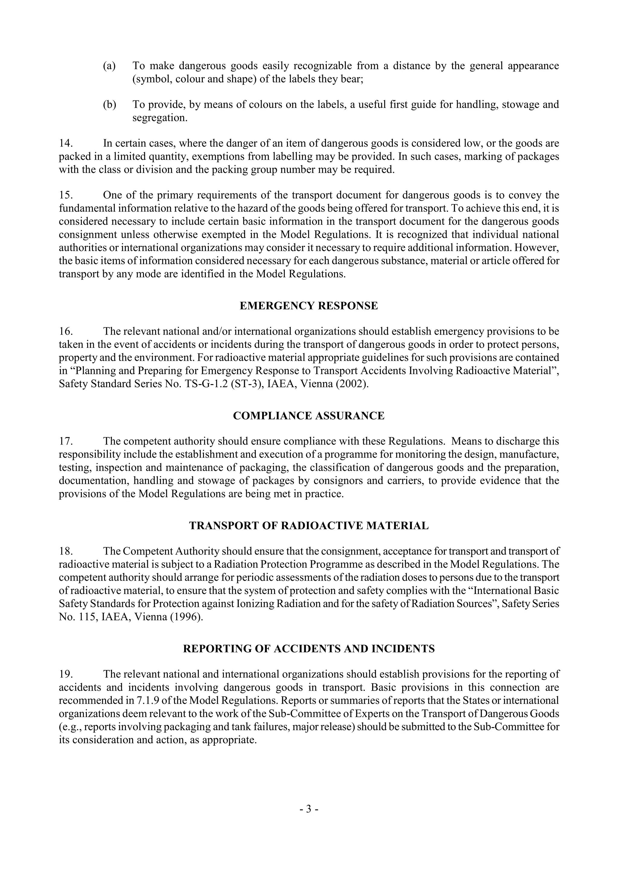 00 e recommendations | PDF | Logistics and Transportation Industry ...