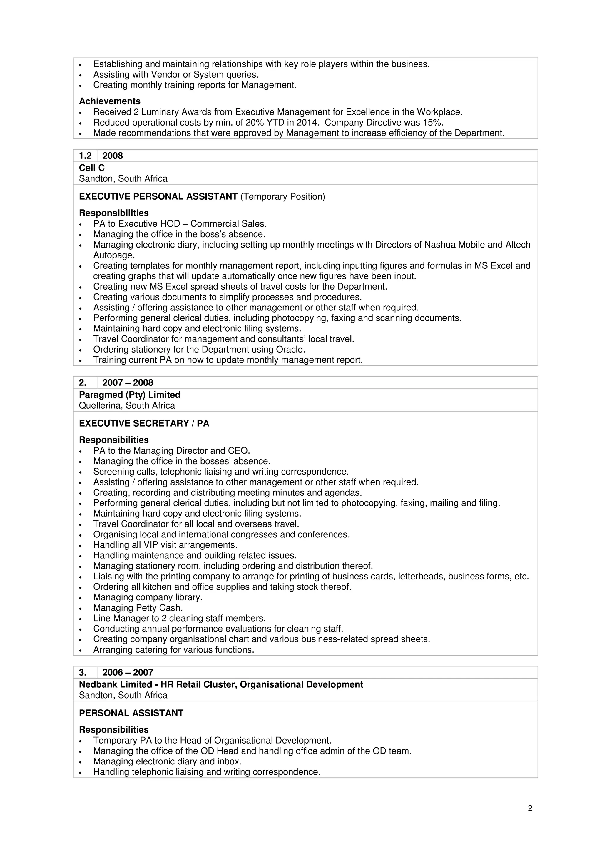 Karen Riley CV | PDF