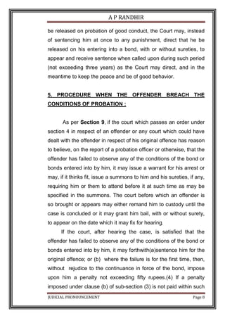 useful judgment of probation of offender act | PDF