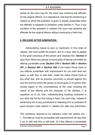 useful judgment of probation of offender act | PDF