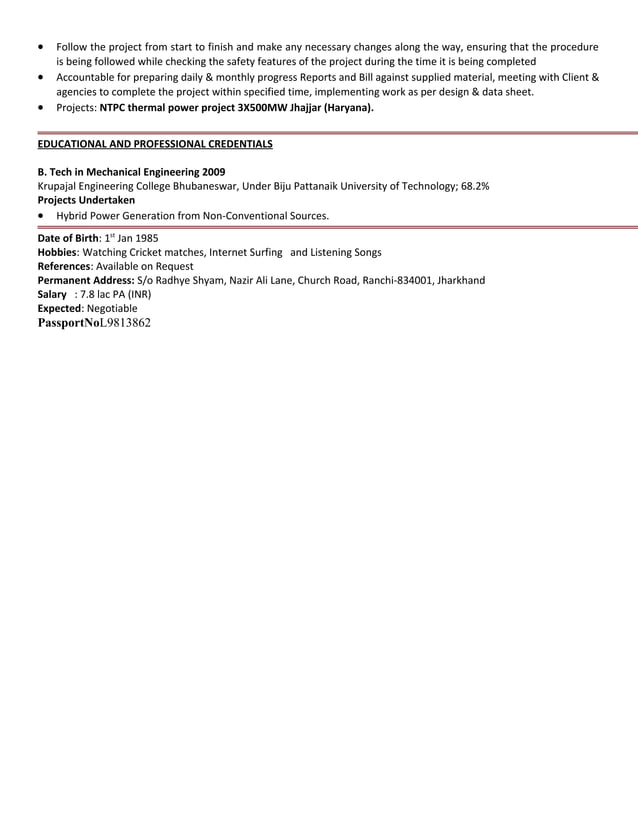 Satish Resume (21062016) | DOC