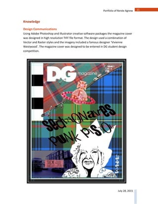 Portfolio Renee Agnew | PDF | Graphics Software | Computer Software and ...
