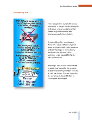 Portfolio Renee Agnew | PDF | Graphics Software | Computer Software and ...