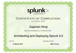 Gajanan_architecting and deploying | PDF