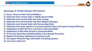 00 flexible drill pipe usr -ultra short radius drilling - | PDF