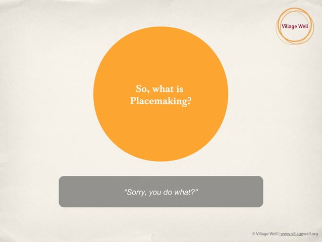 The Art and Science of Placemaking | PPT