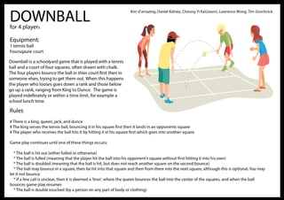 Traditional and pervasive games -- examples | PDF