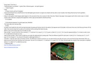 Traditional and pervasive games -- examples | PDF