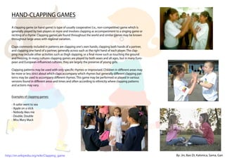 Traditional and pervasive games -- examples | PDF