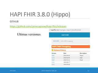 Como instalar un Servidor HAPI-FHIR. | PDF