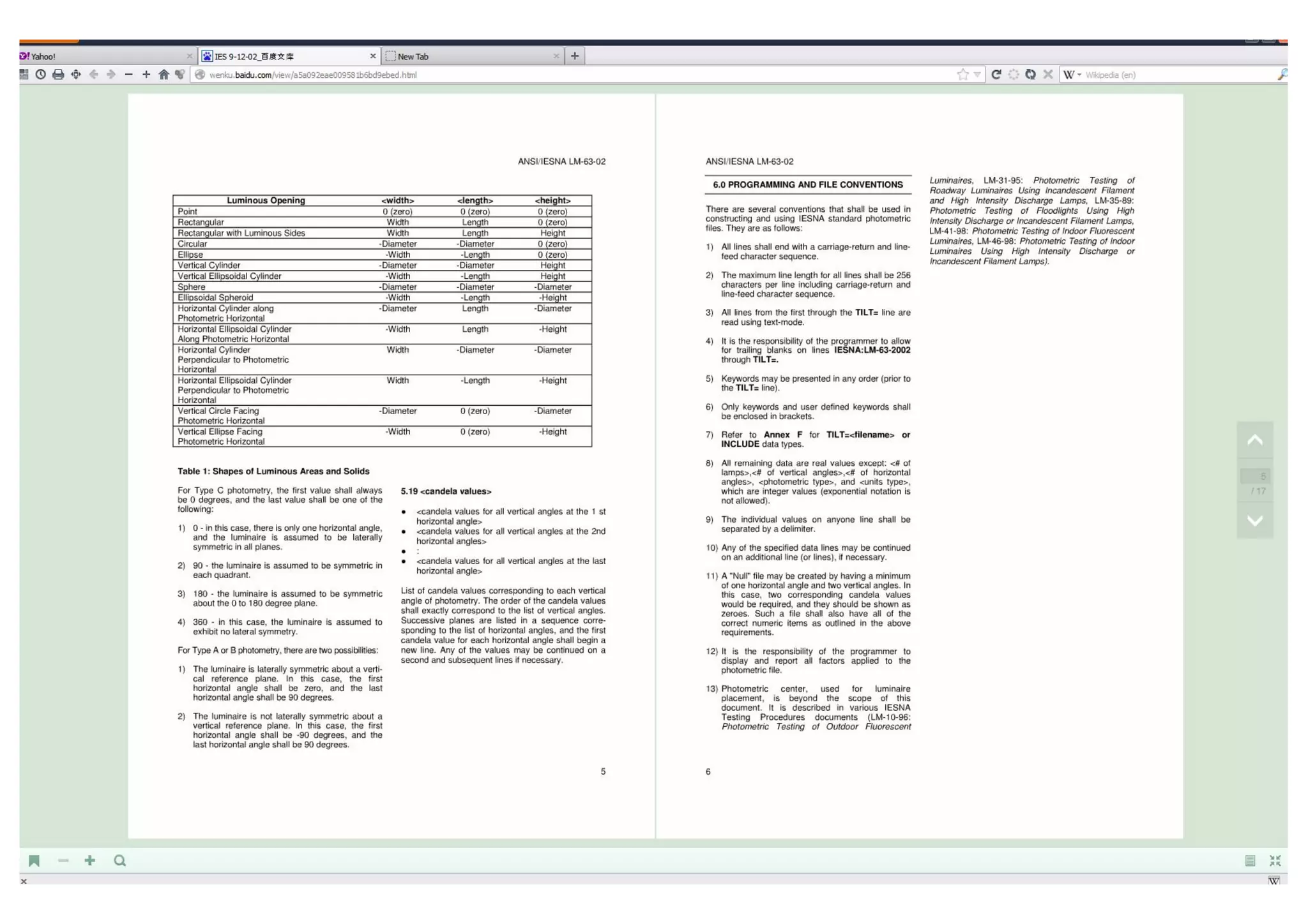iesna lm63 02-02 | PDF