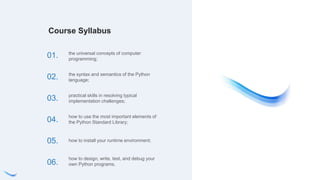 Python PCEP Welcome Opening | PPTX