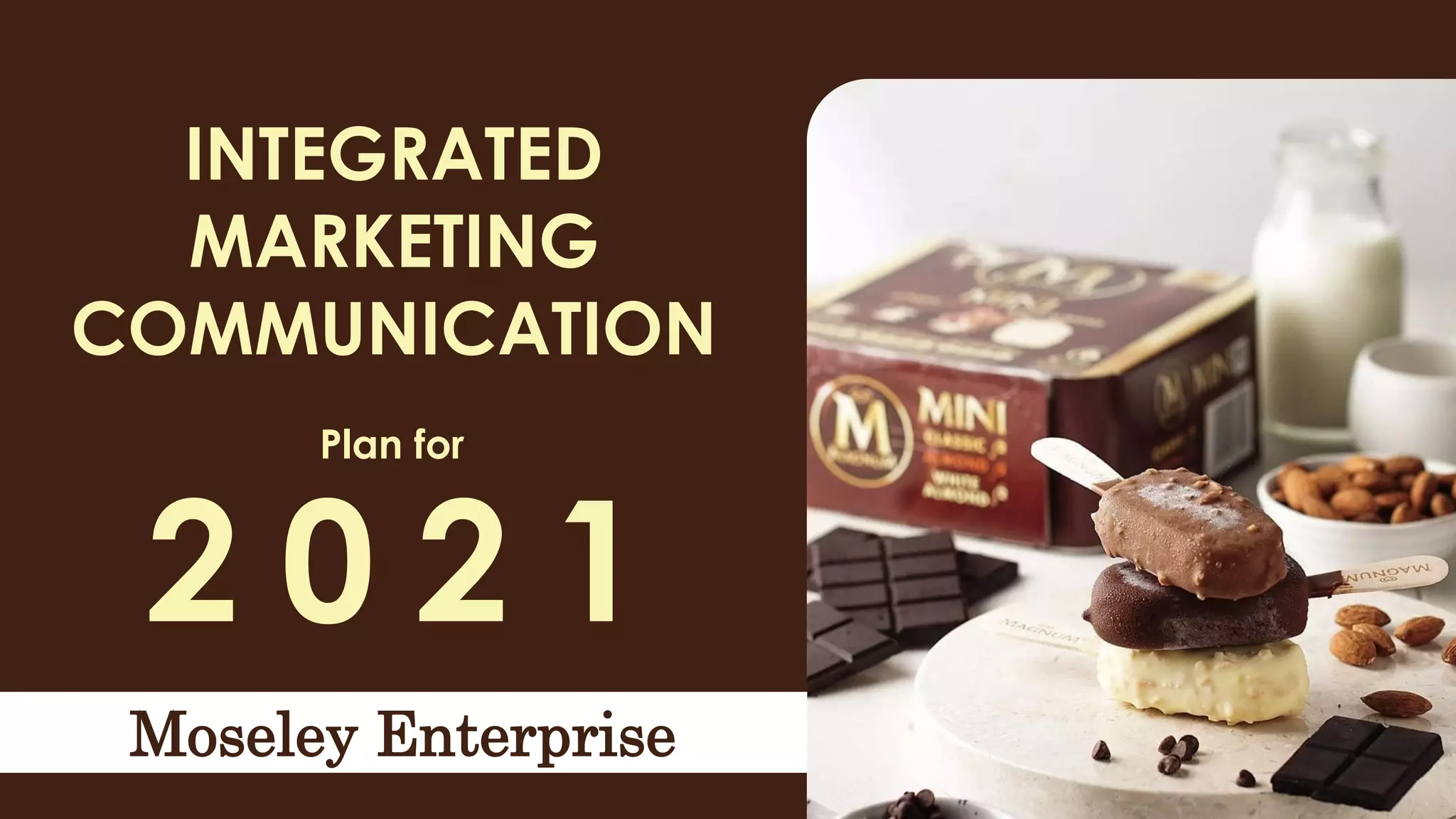 Simulation Plan for Magnum Mini - Integrated Marketing Communication ...