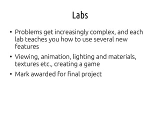 Computer Graphics - Lecture 00 - Introduction | PPT