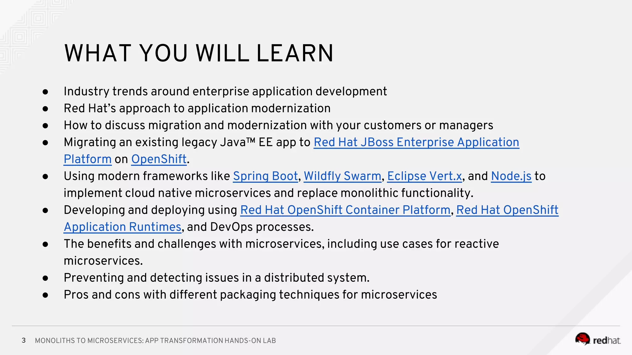 Monoliths to Microservices: App Transformation - introduction | PPT