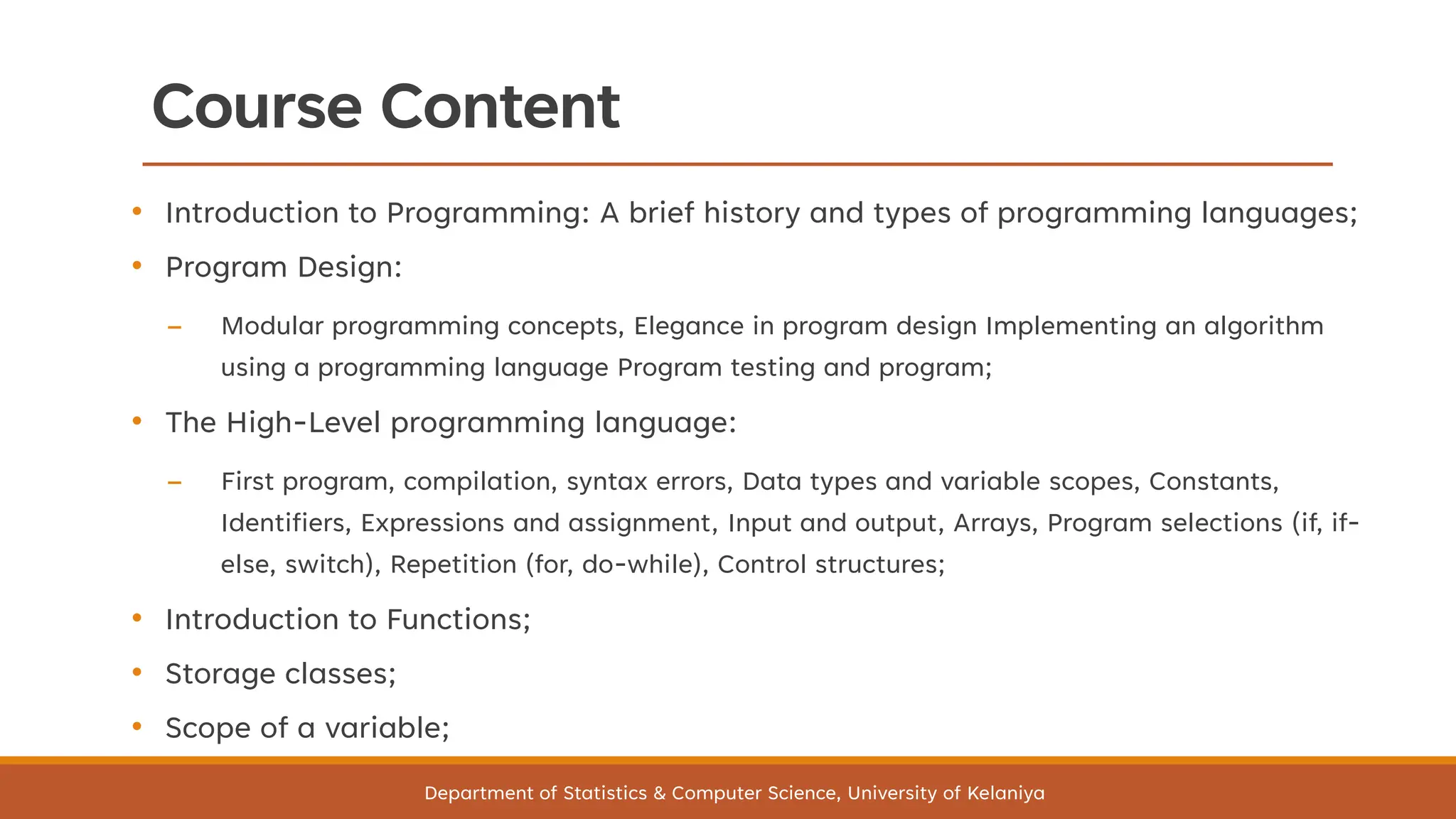 foundations of computer science BECS 11223 | PDF | Programming Languages | Computing