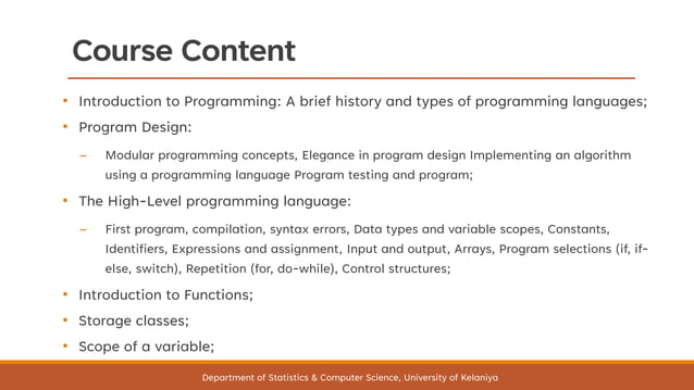 foundations of computer science BECS 11223 | PDF | Programming Languages | Computing