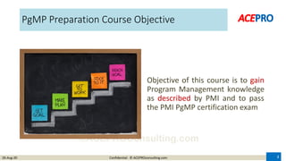 PMI-PgMP (Program Management Professional) Approach and plan | PPT