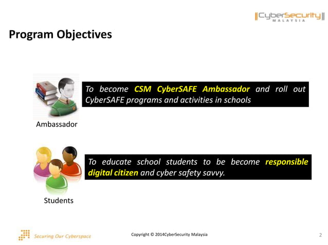 00 introduction to cyber safe ambassador program | PPTX | Internet for ...