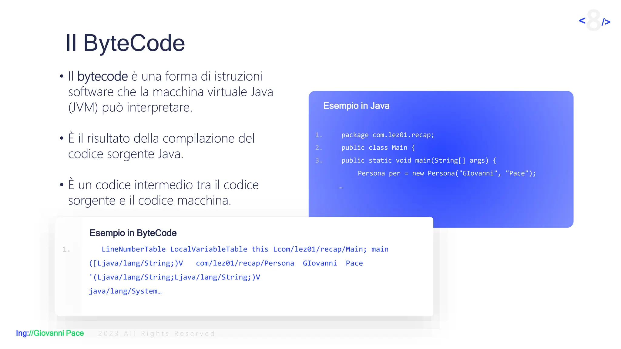 Introduzione al java | PPTX