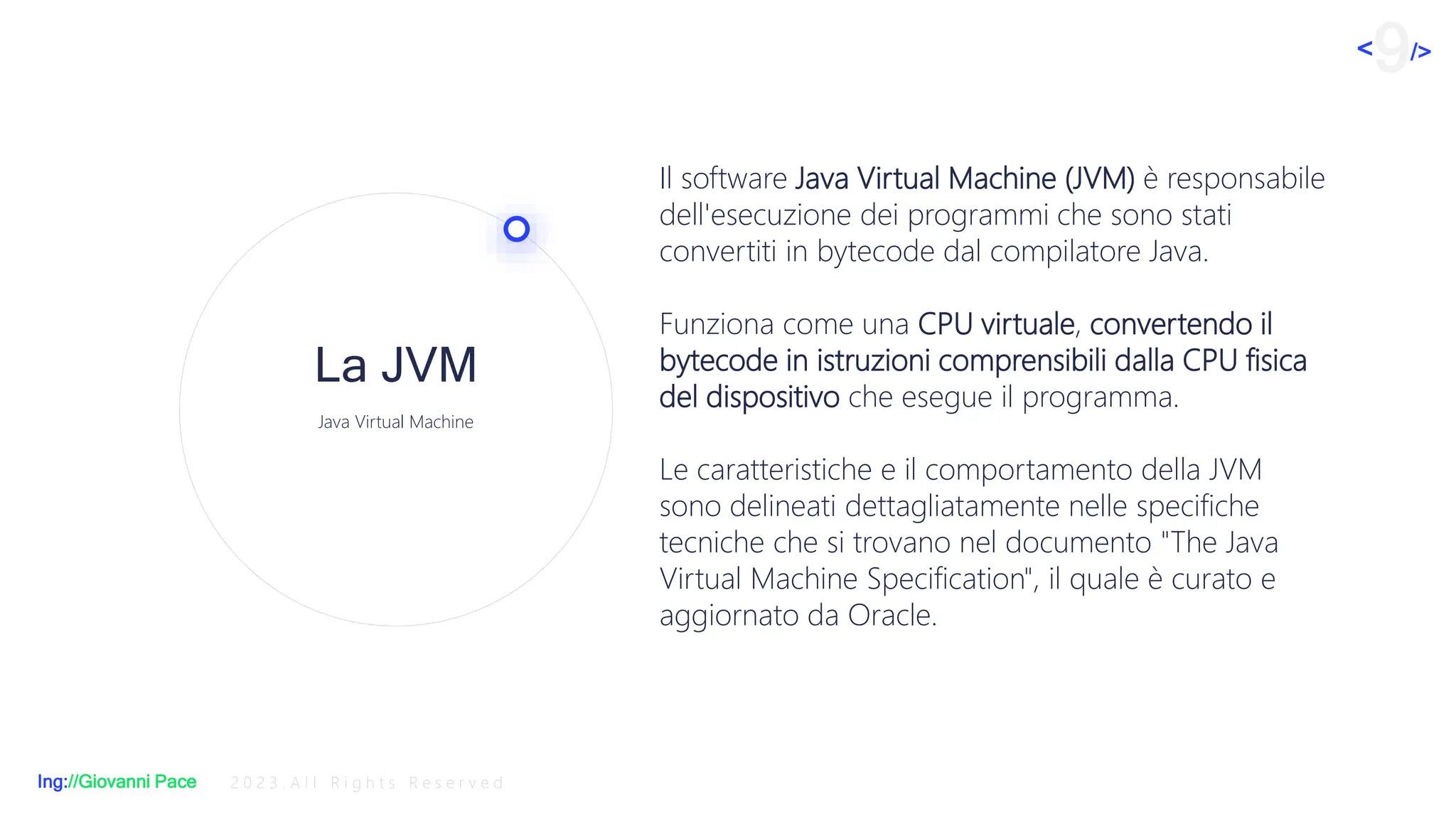 Introduzione al java | PPTX