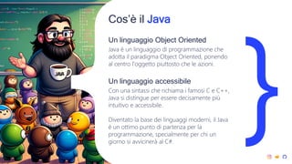 Introduzione al java | PPTX