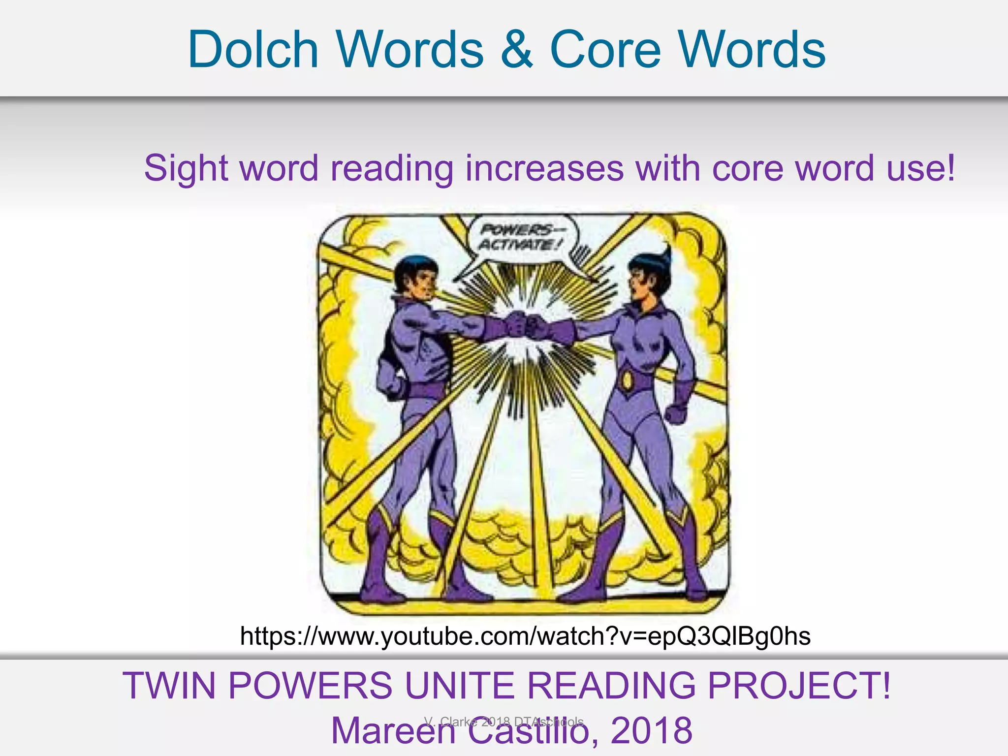 Intro to the Core Word Classroom | PDF