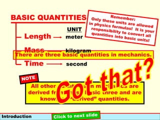 intro to physics | PPT