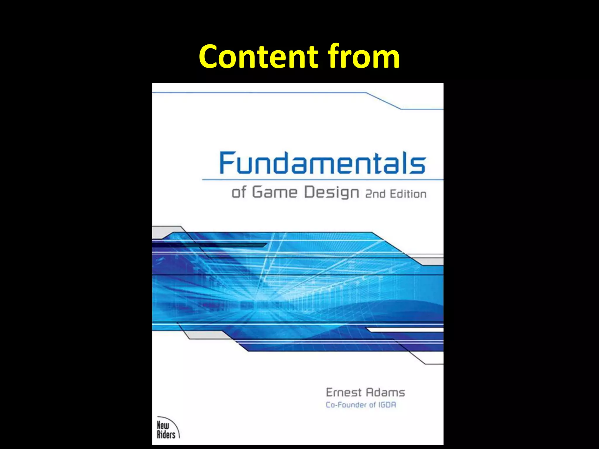 Introduction to Game Design | PPTX