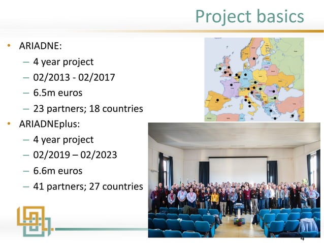 00 jdr introduction caa_ariadn_eplus_2019 | PPT
