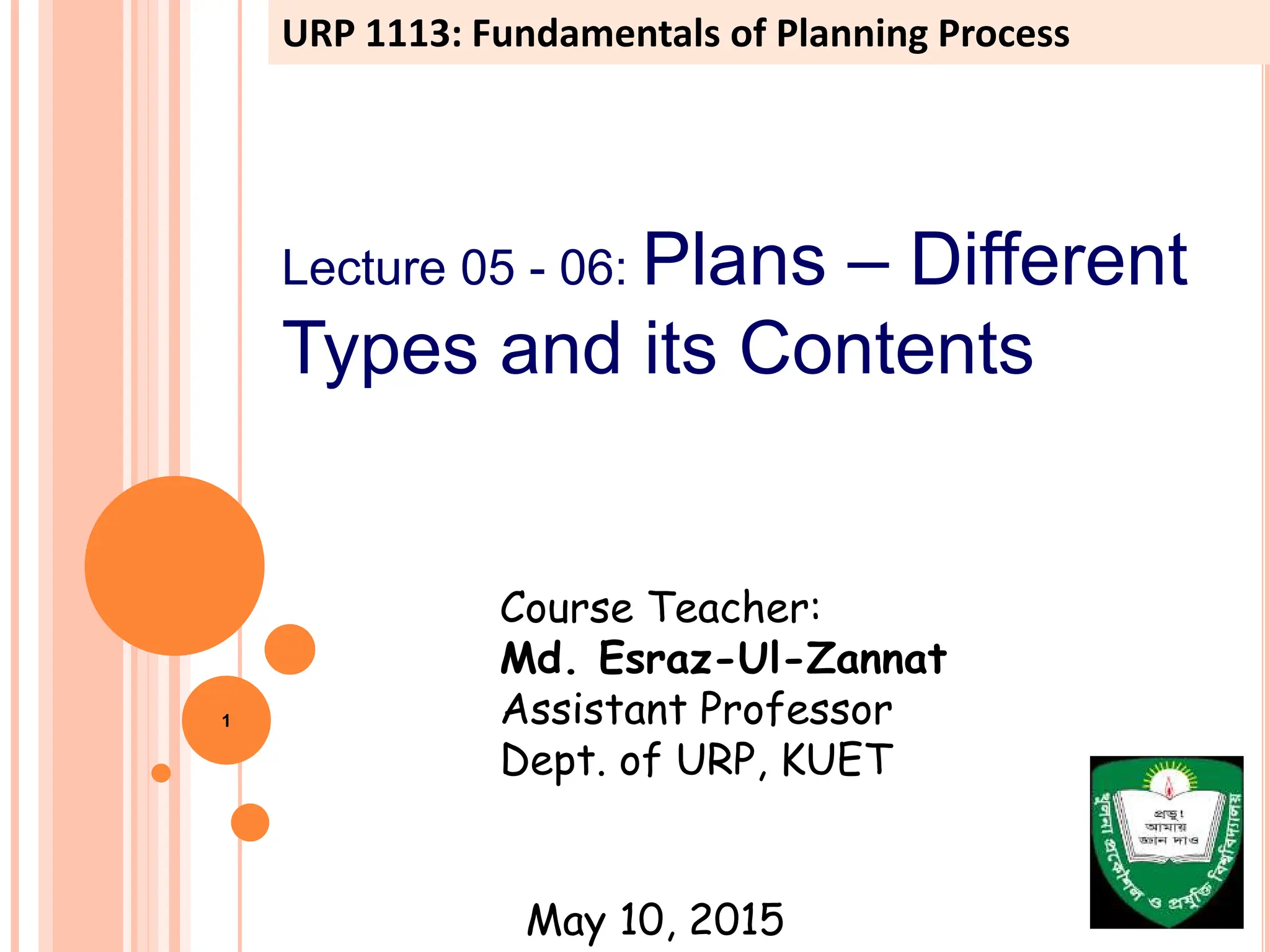 00 L-05 - 06 Plans – Different Types and its Contents.pdf
