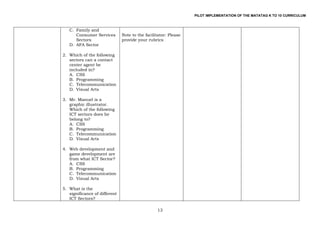 00 Matatag-Lesson Exemplar-TLE-ICT7_W1_v2 | PDF