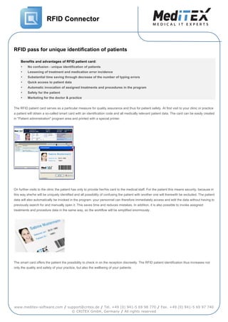 MedITEX IVF with RFID | PDF