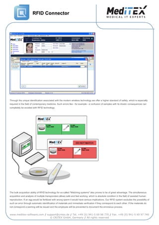 MedITEX IVF with RFID | PDF