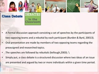 Alternative teaching Strategies | PPT