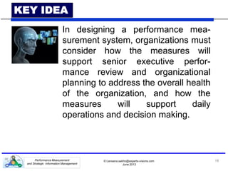 PERFORMANCE & STRATEGIC INFORMATION MANAGEMENT | PPT