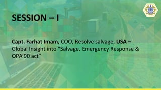 Challenges in Marine Salvage & Emergengy Response | PPT