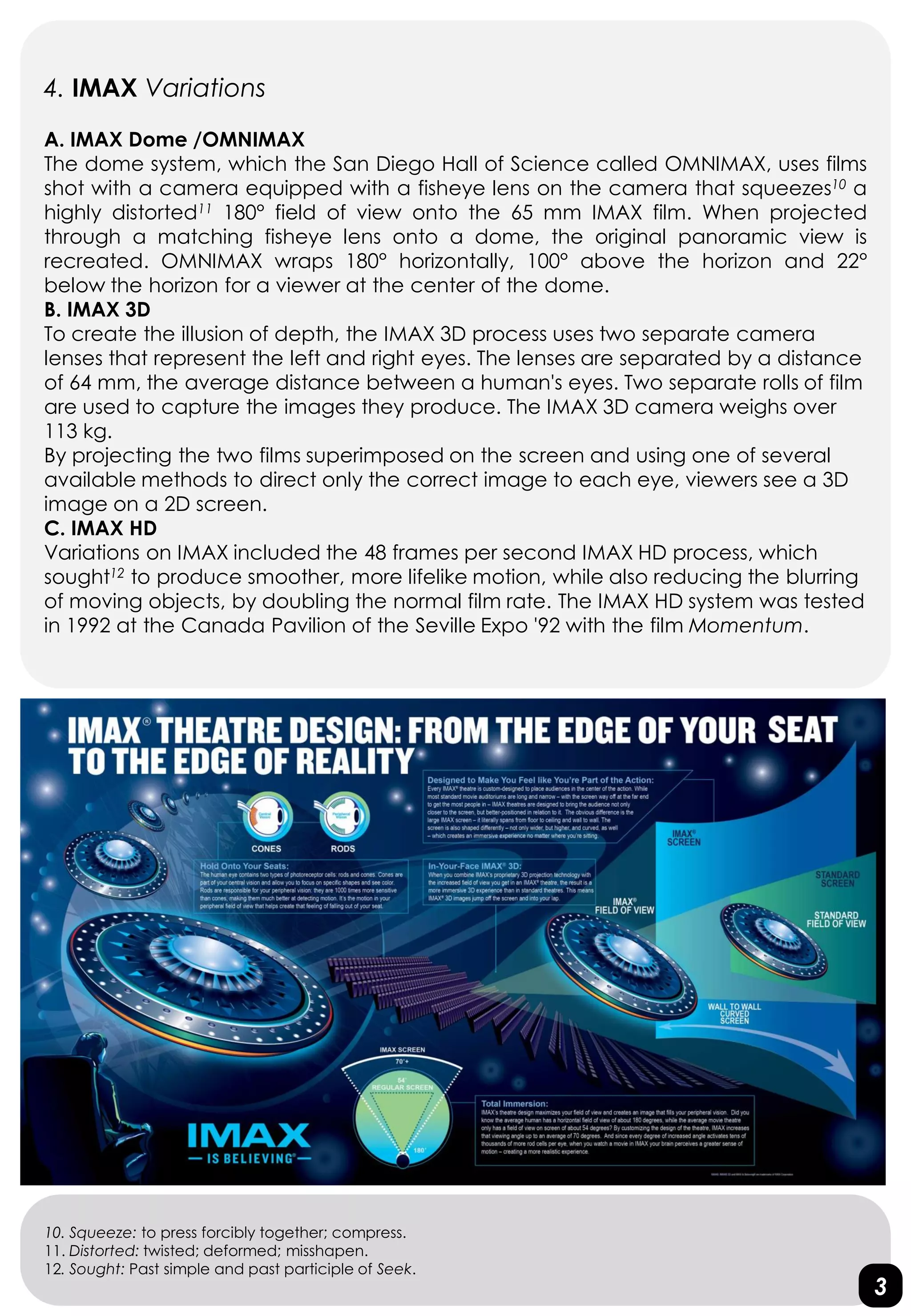 IMAX: A Brief Introduction | PDF