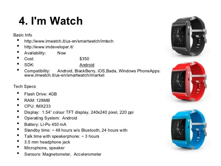 Programmable watches