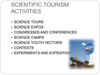 scientific tourism | PPTX