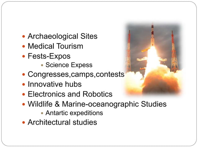 scientific tourism | PPT