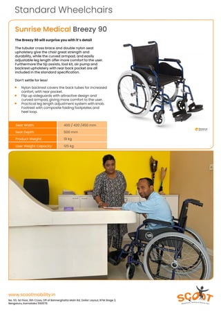 SCOOT, Wheelchairs, Seating and Mobility Aids | PDF
