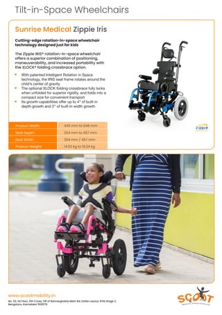 SCOOT, Wheelchairs, Seating and Mobility Aids | PDF