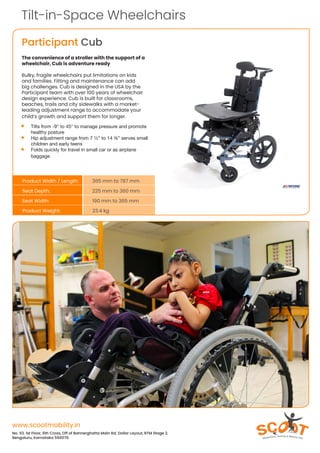 SCOOT, Wheelchairs, Seating and Mobility Aids | PDF