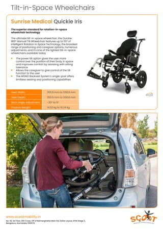 SCOOT, Wheelchairs, Seating and Mobility Aids | PDF