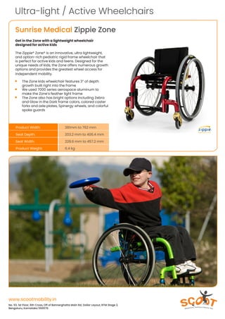 SCOOT, Wheelchairs, Seating and Mobility Aids | PDF