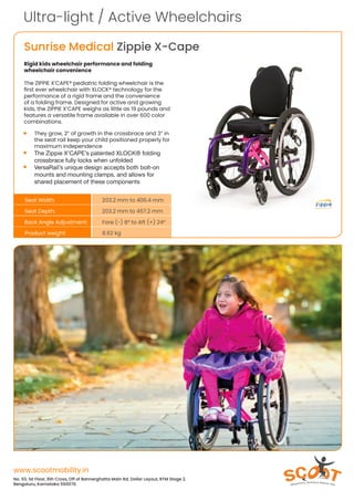 SCOOT, Wheelchairs, Seating and Mobility Aids | PDF